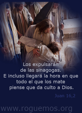 Juan 15,26-16,4 - Los expulsarán - Roguemos al Señor