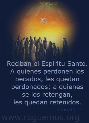 Juan 20,19-31 - Reciban el Espíritu Santo - Roguemos al Señor
