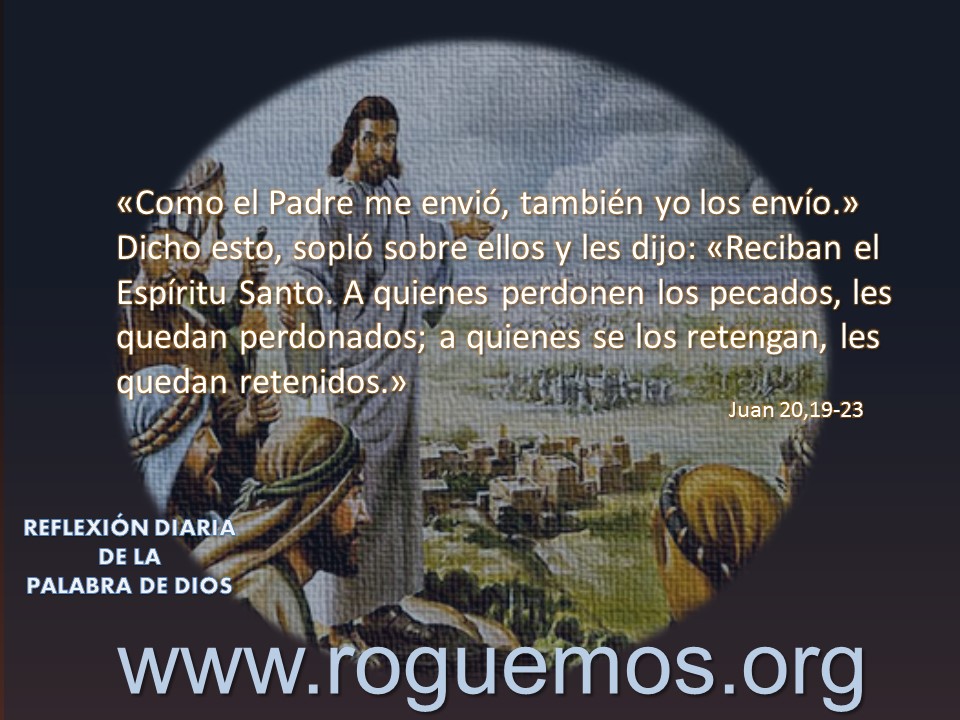Juan 20,19-23 – yo los envío - Roguemos al Señor