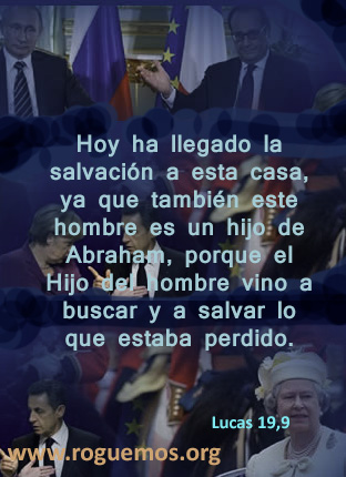 Lucas 19,1-10 - buscar y a salvar lo que estaba perdido - Roguemos al Señor