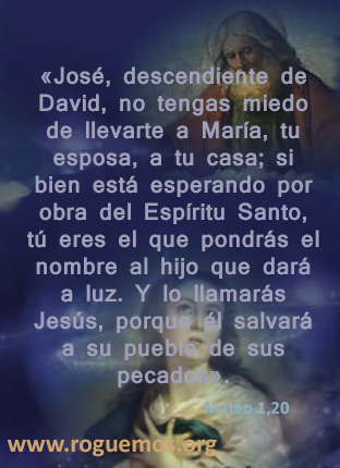 Mateo 1,1-16.18-23 - está esperando por obra del Espíritu Santo ...