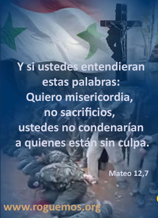 Mateo 12,1-8 - Quiero misericordia, no sacrificios - Roguemos al Señor